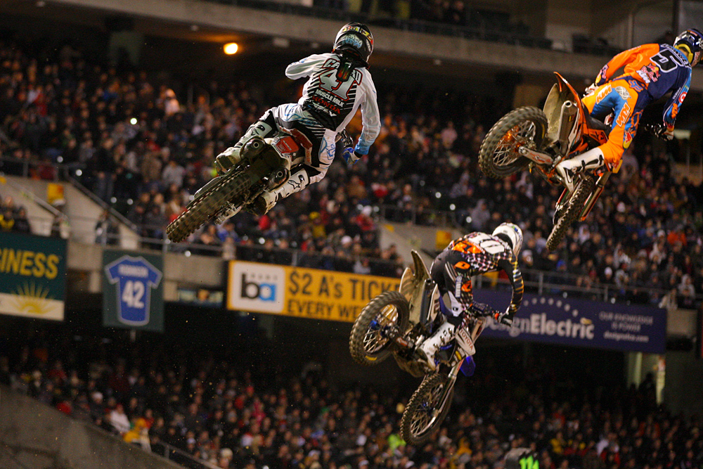 Justin Brayton, Ryan Dungey, Trey Canard - Photo Blast: Oakland ...