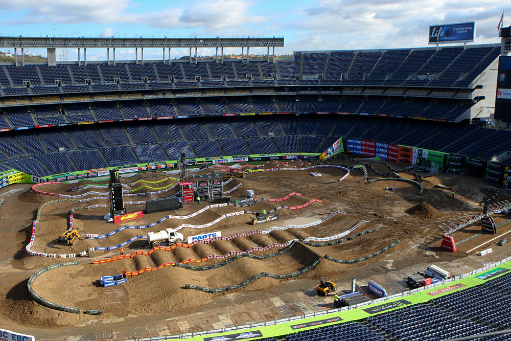 Qualcomm Stadium - Vital MX Pit Bits: San Diego - Motocross Pictures ...