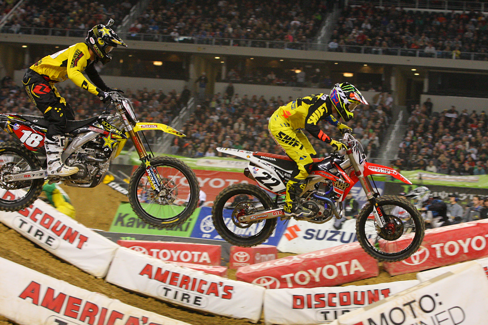 Davi Millsaps and Chad Reed - Photo Blast: Dallas - Motocross Pictures ...
