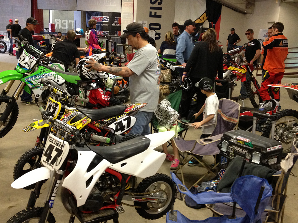 Packed pits - Arenacross Pit Bits - Motocross Pictures - Vital MX