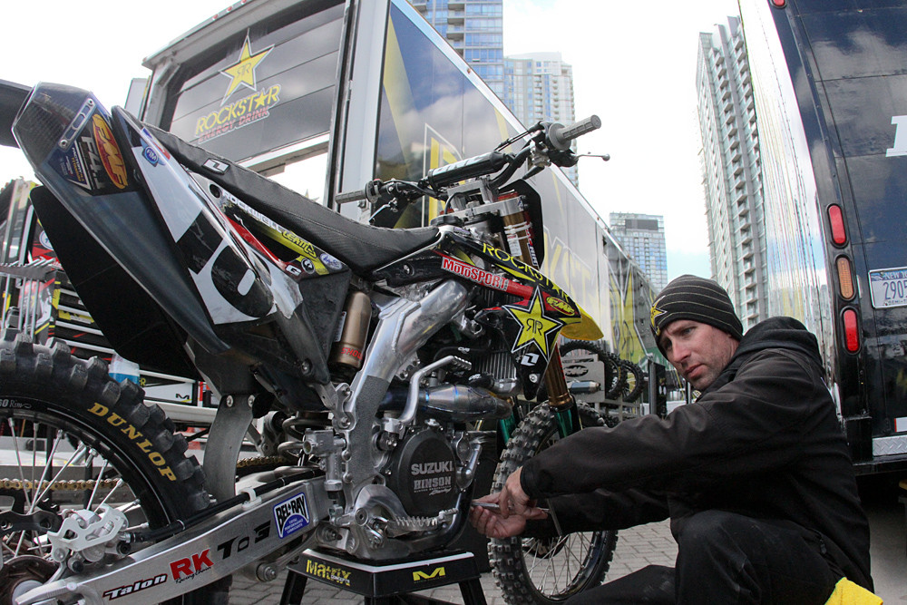 Steve Westfall - Vital MX Pit Bits: Toronto - Motocross Pictures - Vital MX