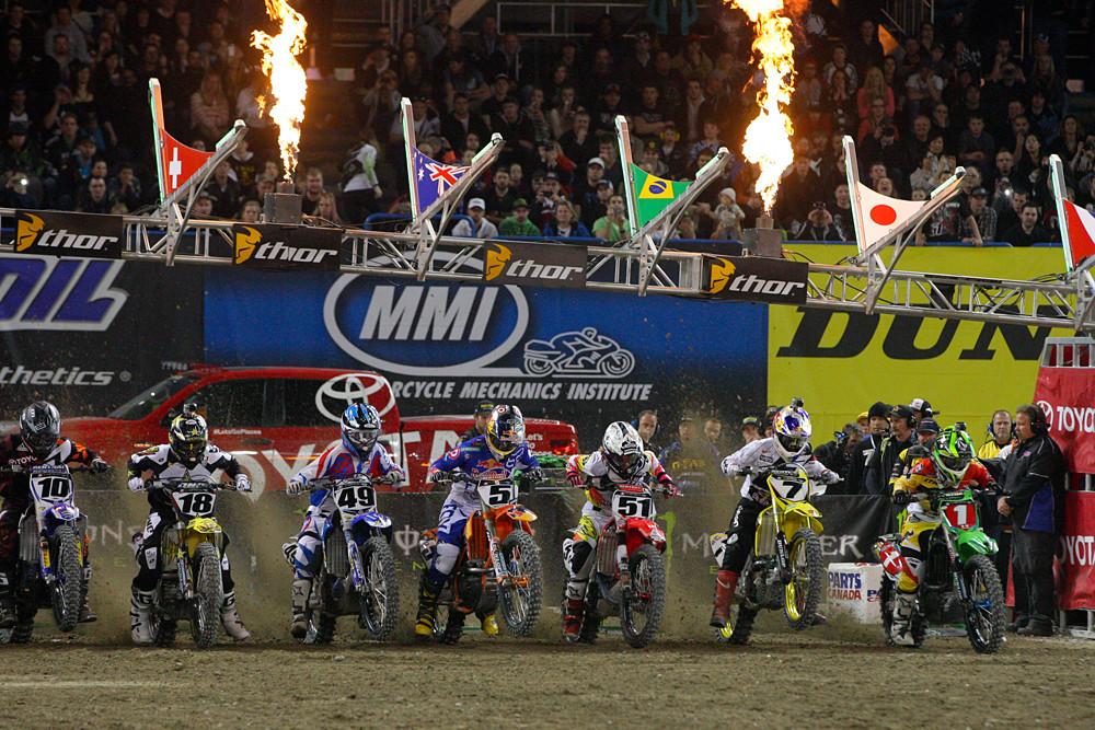 450 main event start - Photo Blast: Toronto - Motocross Pictures - Vital MX
