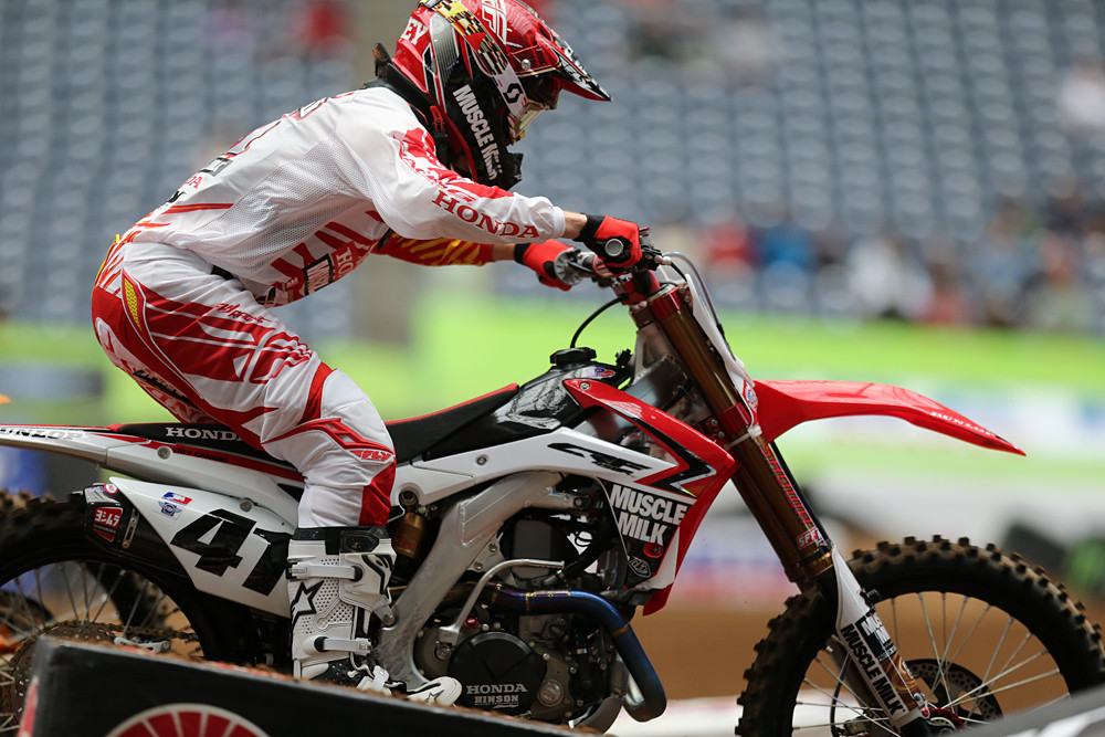 Trey Canard - Vital MX Pit Bits: Houston - Motocross Pictures - Vital MX
