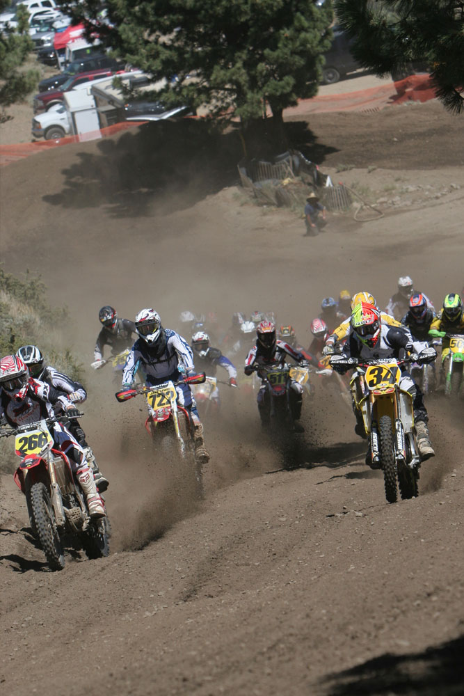 250cc Pro start - 2007 Ford Mammoth Motocross: Day 6 - Motocross ...