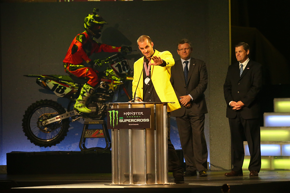 Davi Millsaps - 2013 Monster Energy Supercross Awards - Motocross ...