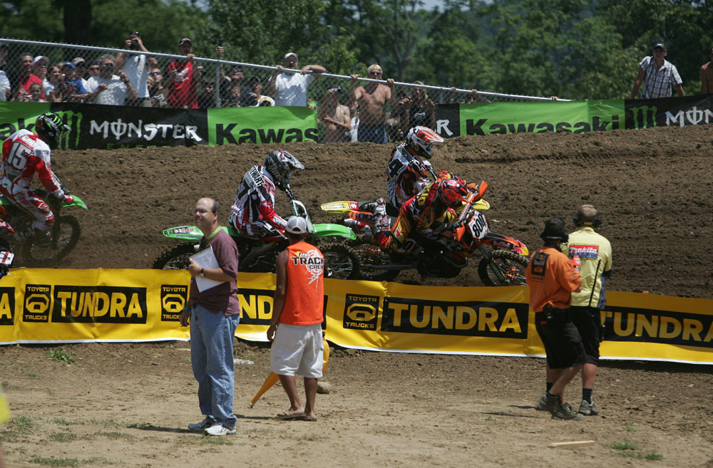 Mike Alessi and Ricky Carmichael - 2007 Red Bud: AMA National Motocross ...
