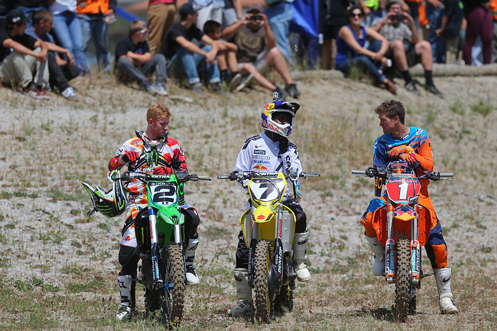 Ryan Villopoto, James Stewart, Ryan Dungey - Hangtown Press Day ...