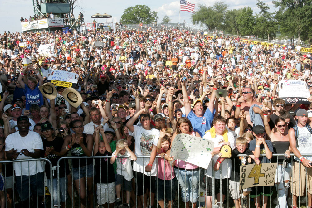 Crowds at Red Bud - 2007 Red Bud: AMA National Motocross Series ...