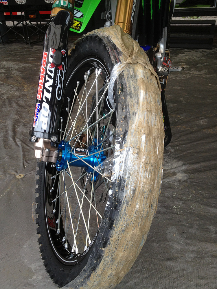 Tire wrap - Vital MX Pit Bits: High Point - Motocross Pictures - Vital MX