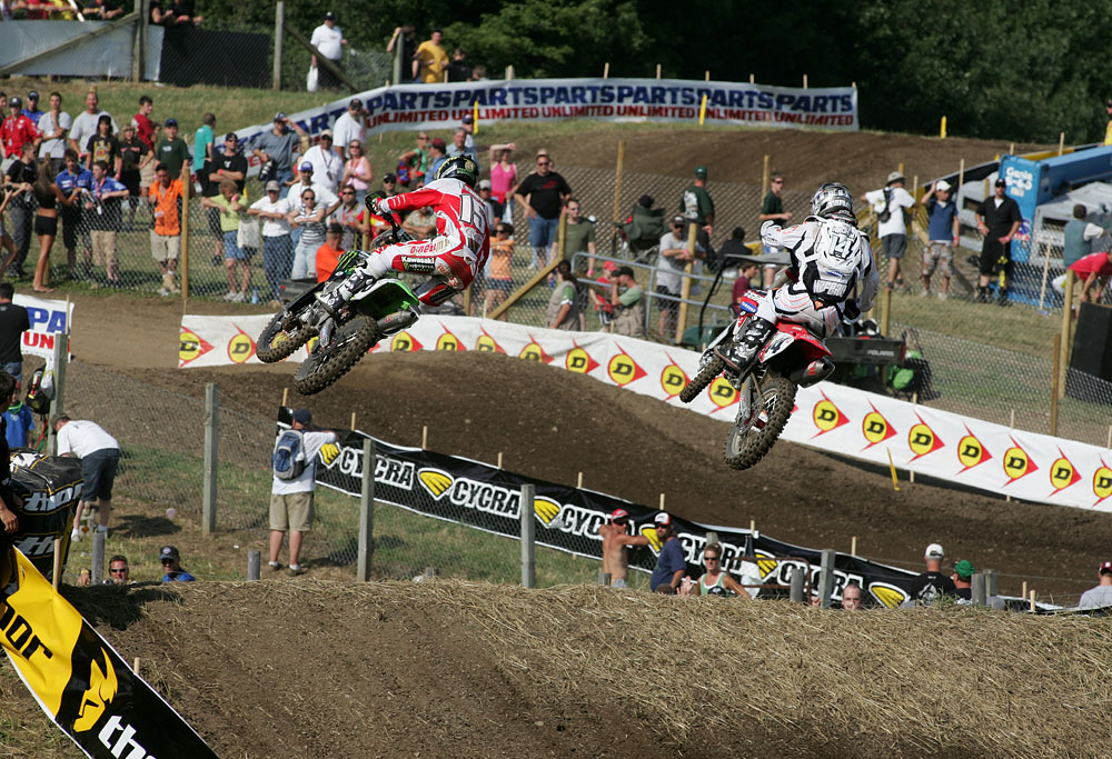 Tim Ferry and Kevin Windham - Unadilla 2007: AMA National Motocross ...