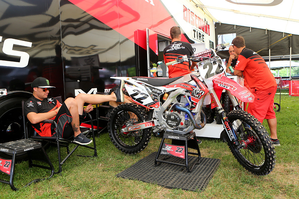 Chad Reed - Vital MX Pit Bits: Millville - Motocross Pictures - Vital MX
