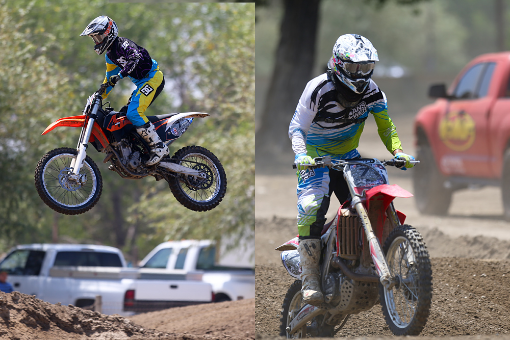 Nate Hawley and Travis Riddle - Surfercross - Motocross Pictures - Vital MX