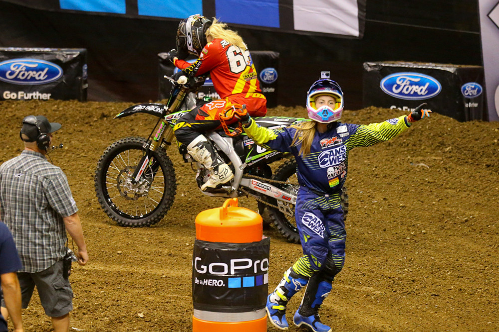 Meghan Rutledge - 2013 X Games L.A.: Women's Moto X - Motocross ...