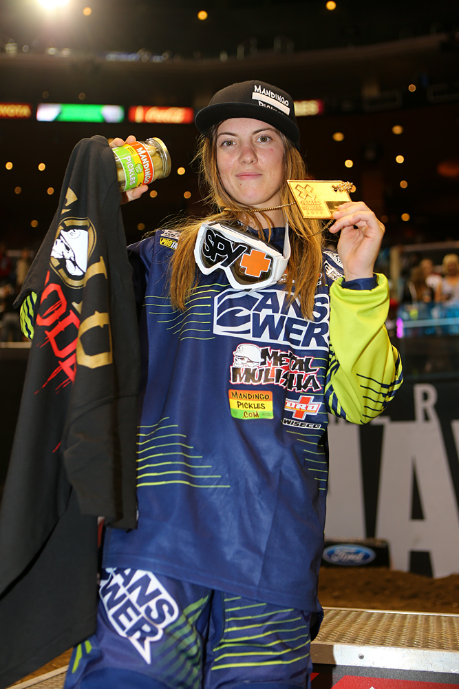 Vicki Golden - 2013 X Games L.A.: Women's Moto X - Motocross Pictures ...