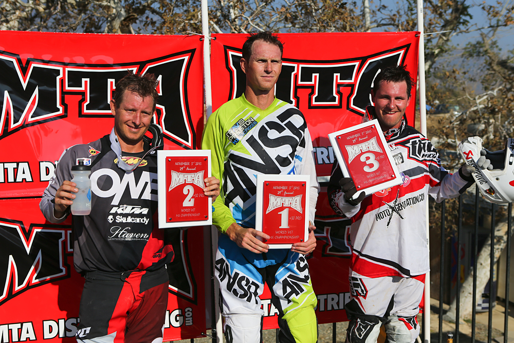 Travis Preston (1st), Michael Sleeter (2nd), and Roman Jelen (3rd ...