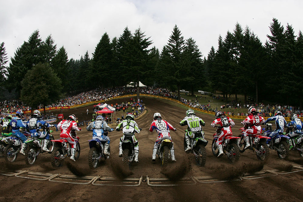 AMA Motocross Lites Moto 1 Start - 2007 AMA National Motocross Series ...