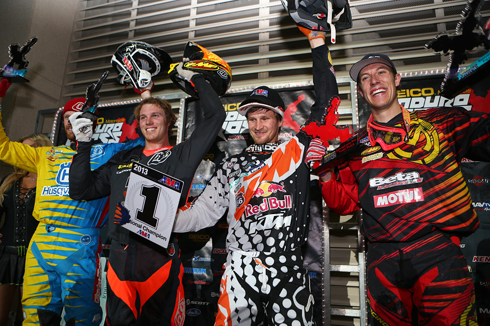 Happy podium - Photo Blast: Endurocross Finals - Motocross Pictures ...