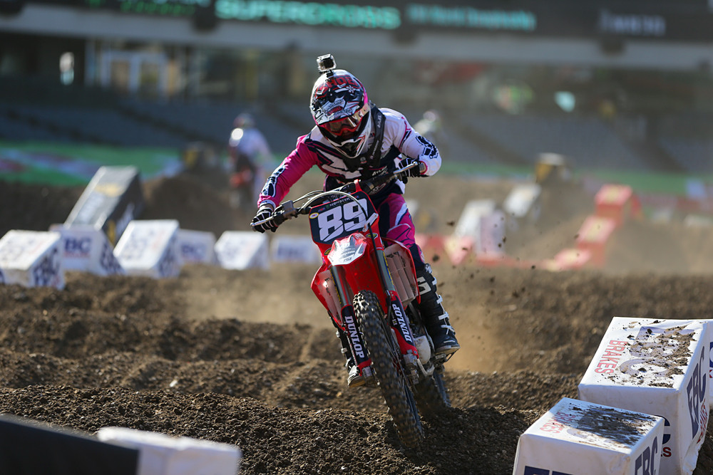 Michael Leib - Vital MX Pit Bits: Anaheim 3 - Motocross Pictures - Vital MX