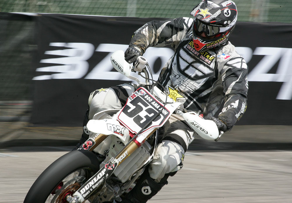 Tyler Evans - X Games 13 Supermoto and MotoX Practice - Motocross ...