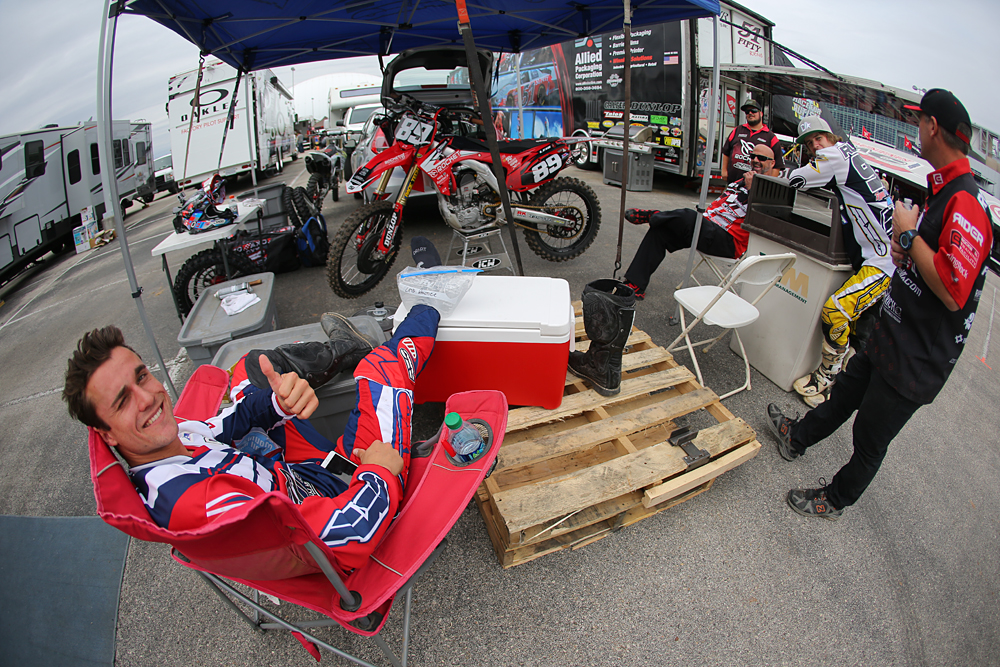 Michael Leib - Vital MX Pit Bits: Houston - Motocross Pictures - Vital MX