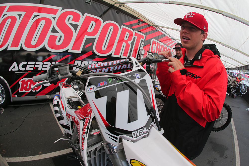Kyle Regal - Vital MX Pit Bits: Seattle - Motocross Pictures - Vital MX