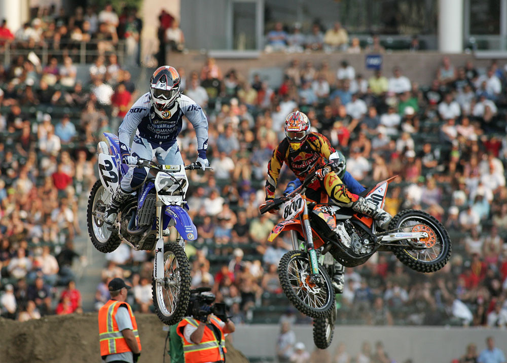 Chad Reed, Mike Alessi - X Games 13 Moto X Racing - Motocross Pictures ...
