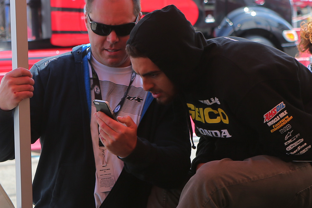 Robbie Reynard and Justin Bogle - Vital MX Pit Bits: East Rutherford ...