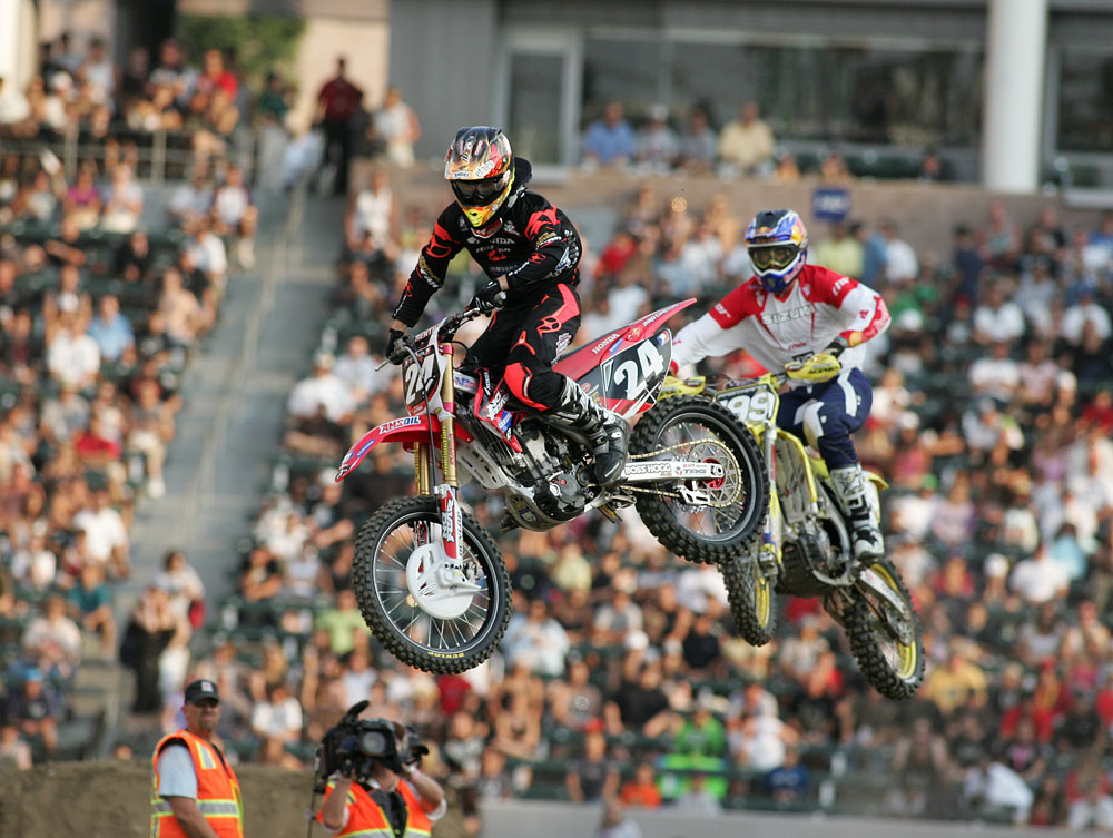 Josh Grant, Travis Pastrana - X Games 13 Moto X Racing - Motocross ...