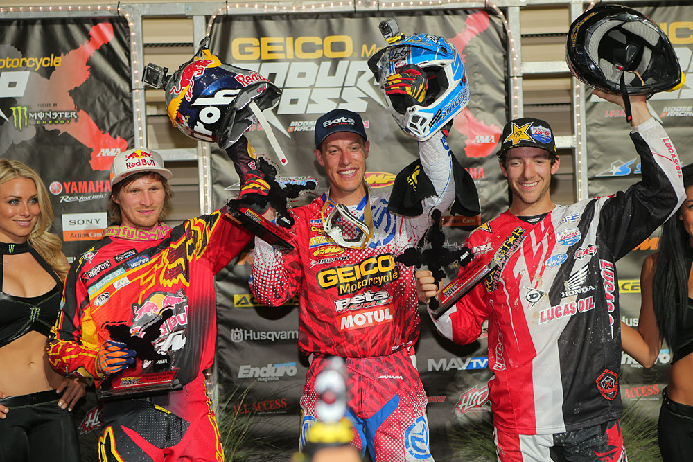 Podium - GEICO Endurocross Season-Opener - Motocross Pictures - Vital MX