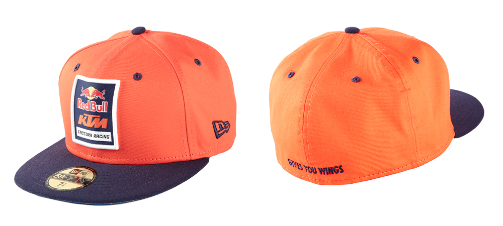 Red Bull KTM Factory Racing Fitted Logo Hat - Red Bull KTM Apparel ...