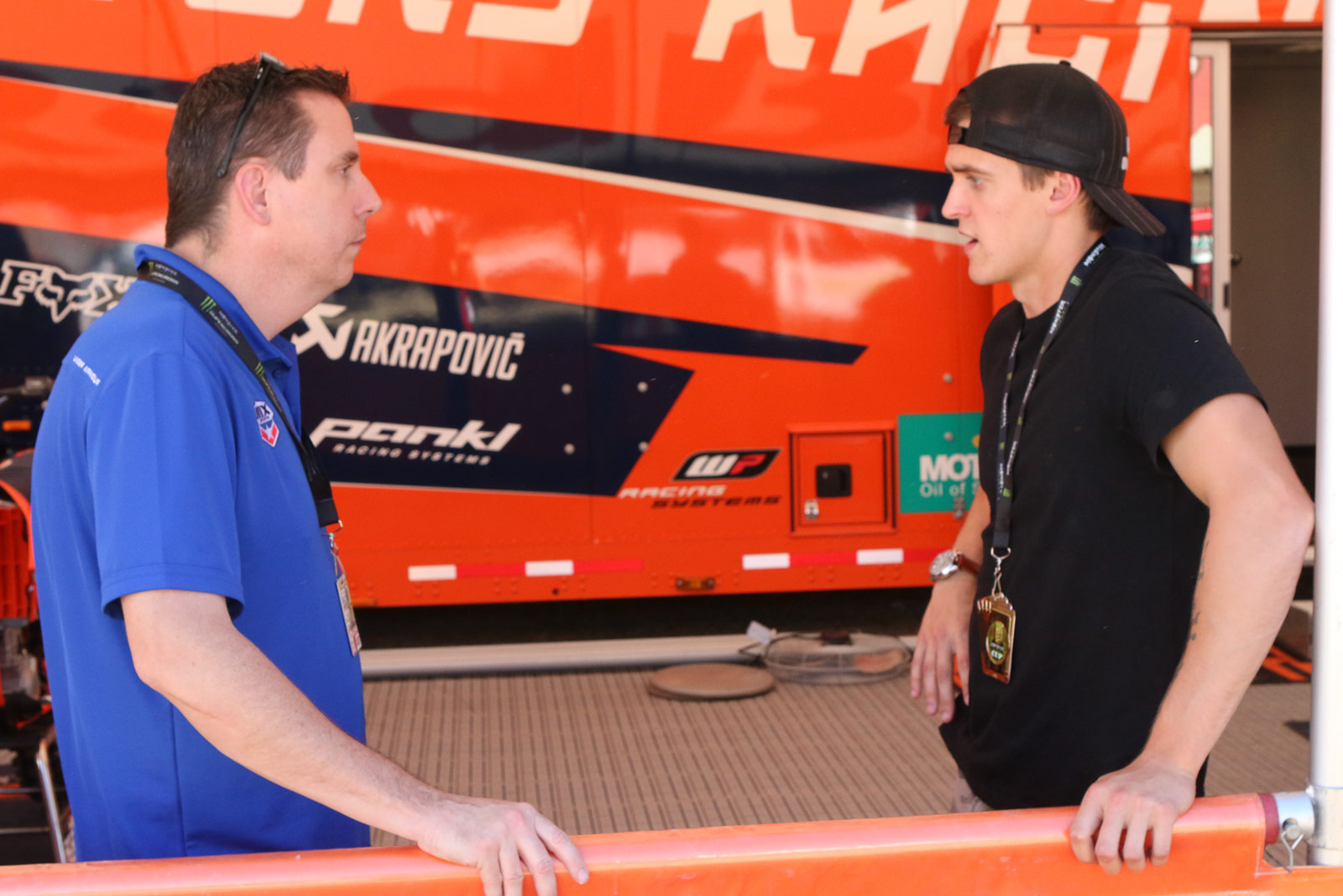 Jeff Canfield and Blake Dungey - Vital MX Pit Bits: Monster Energy Cup ...