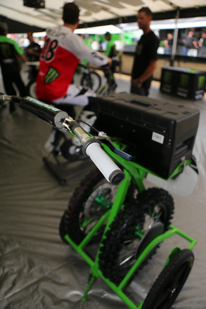 Monster Energy Kawasaki cart - Vital MX Pit Bits: Monster Energy Cup ...