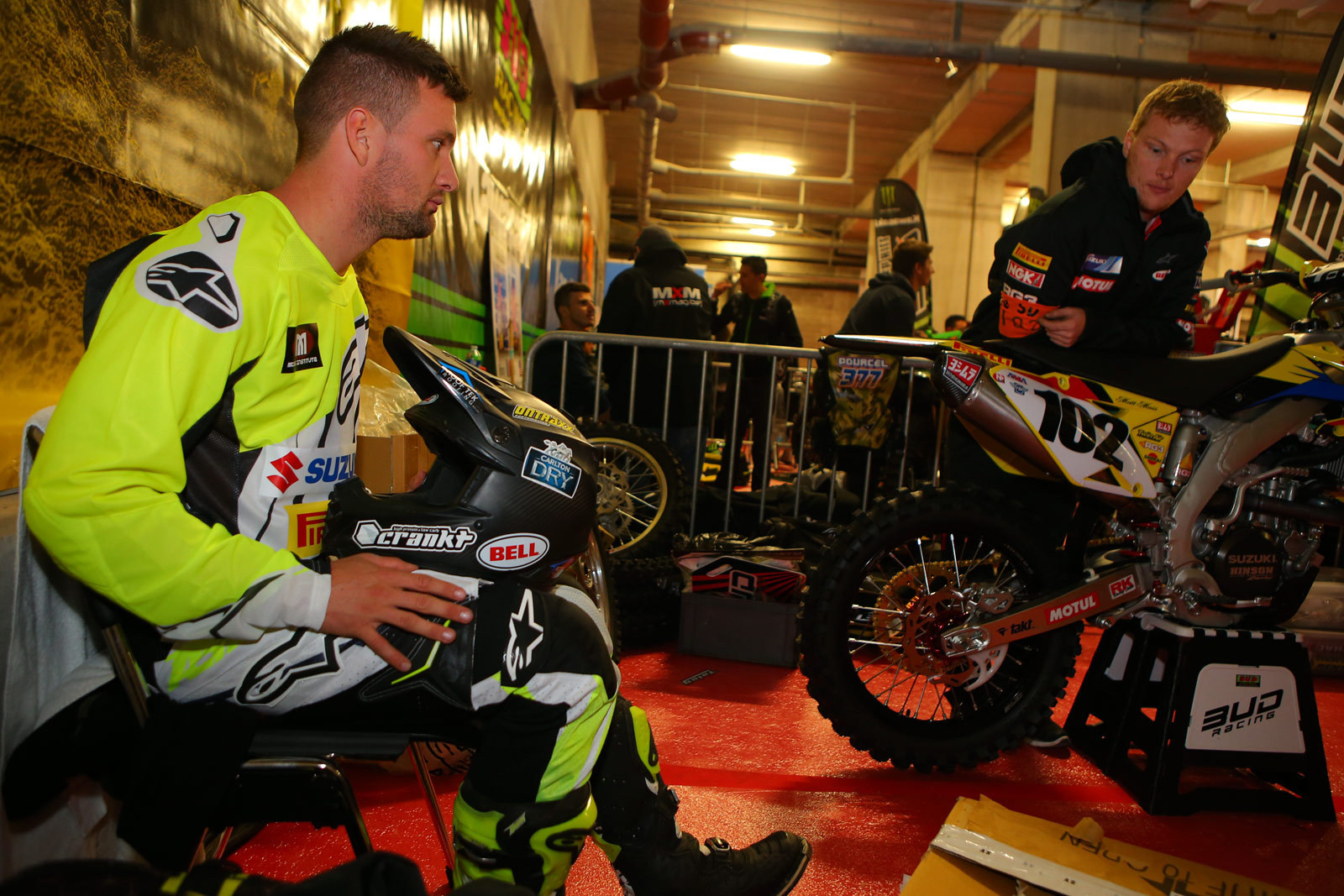 Matt Moss - Vital MX Pit Bits: Paris-Lille Supercross - Motocross ...