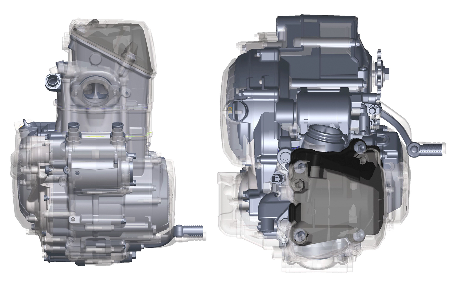 450 SX-F Engine - First Look: 2015 KTM 250 and 450 SX-F Factory ...