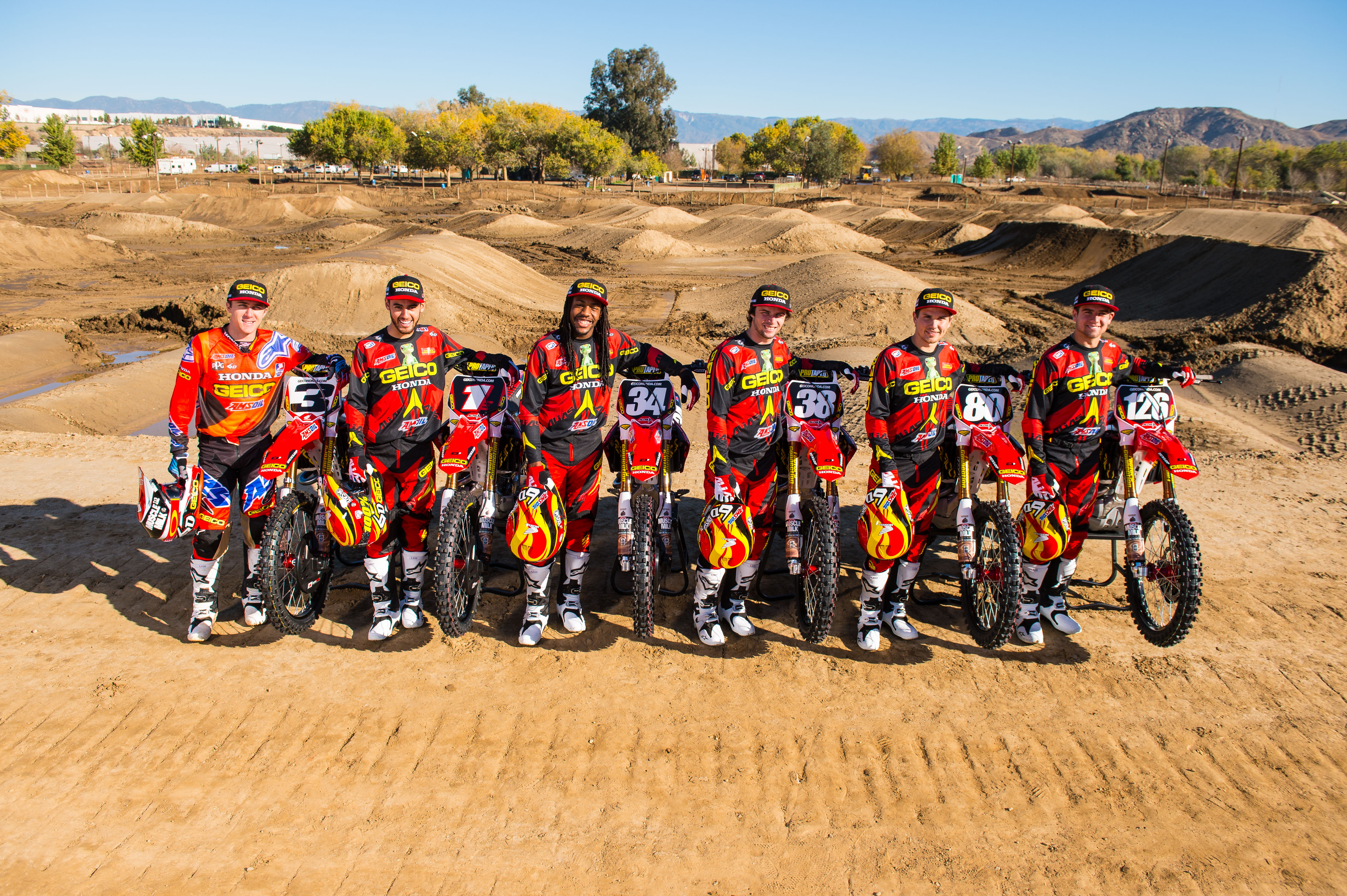Malcolm Stewart - 2015 GEICO Honda Team Photo Gallery - Motocross ...