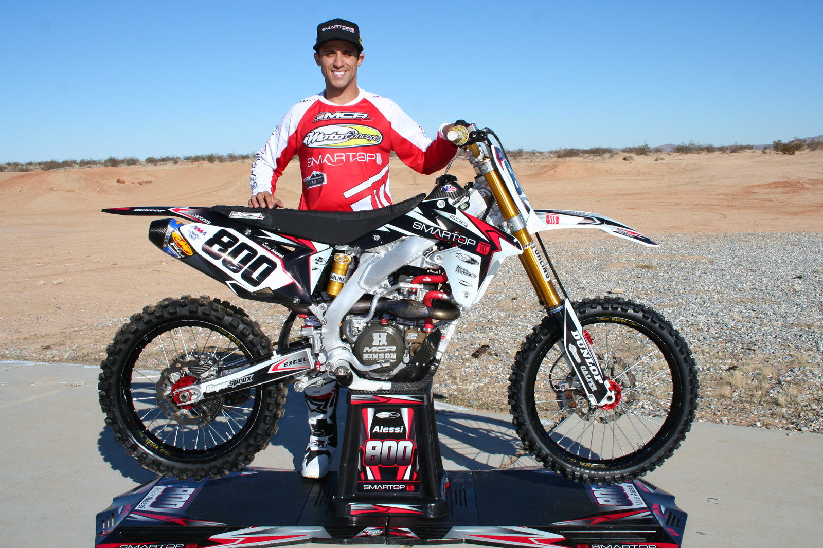 Mike Alessi - 2015 Smartop MotoConcepts Team Photo Shoot - Motocross ...