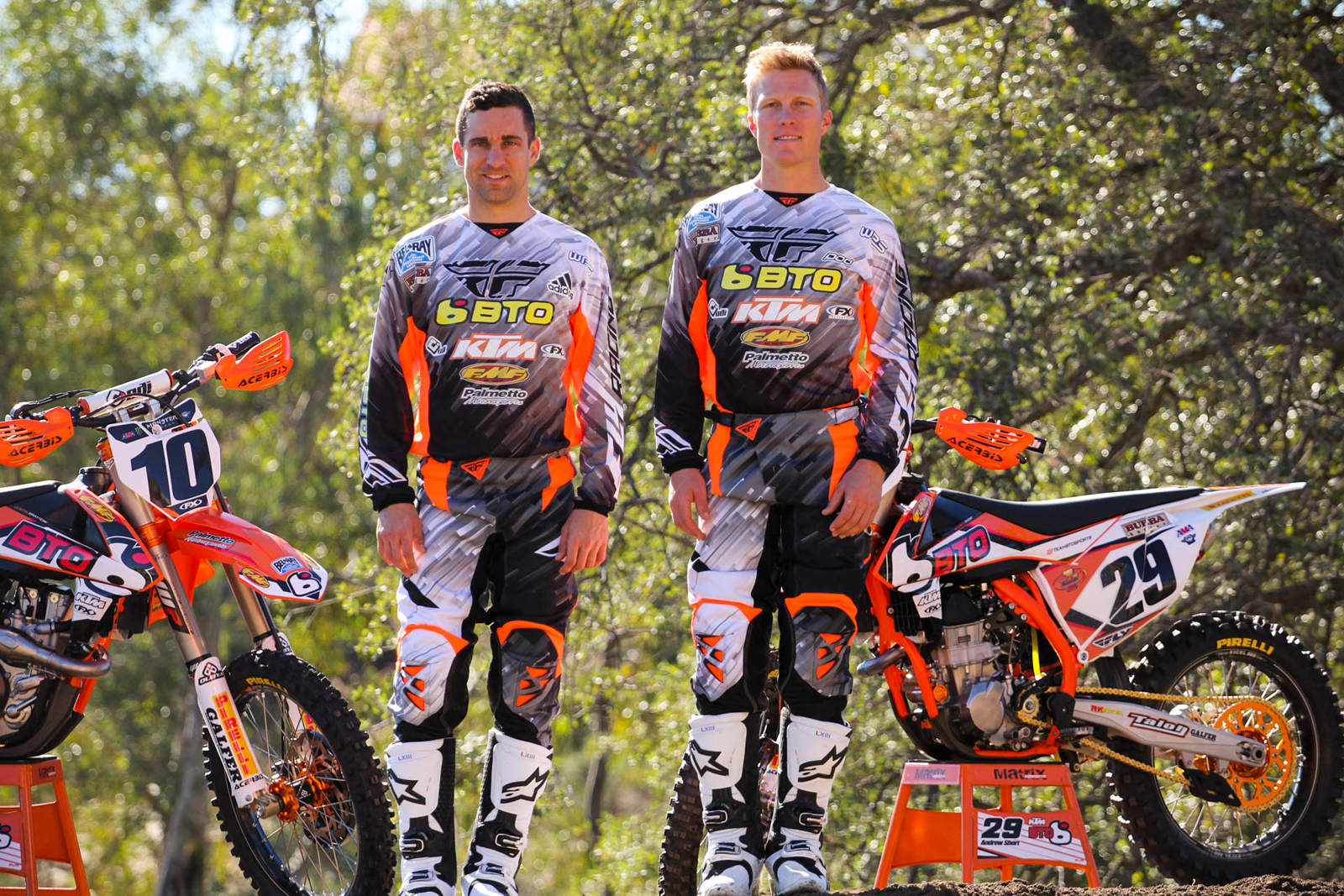 Justin Brayton and Andrew Short - 2015 Team BTO Sports/KTM/WPS Photo ...