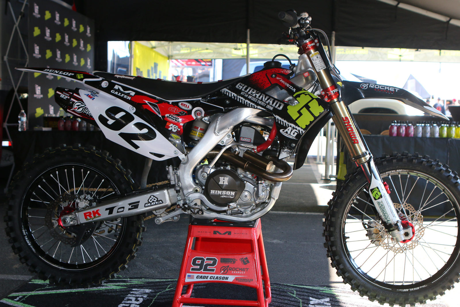 Cade Clason - Vital MX Pit Bits: Anaheim 1 - Motocross Pictures - Vital MX