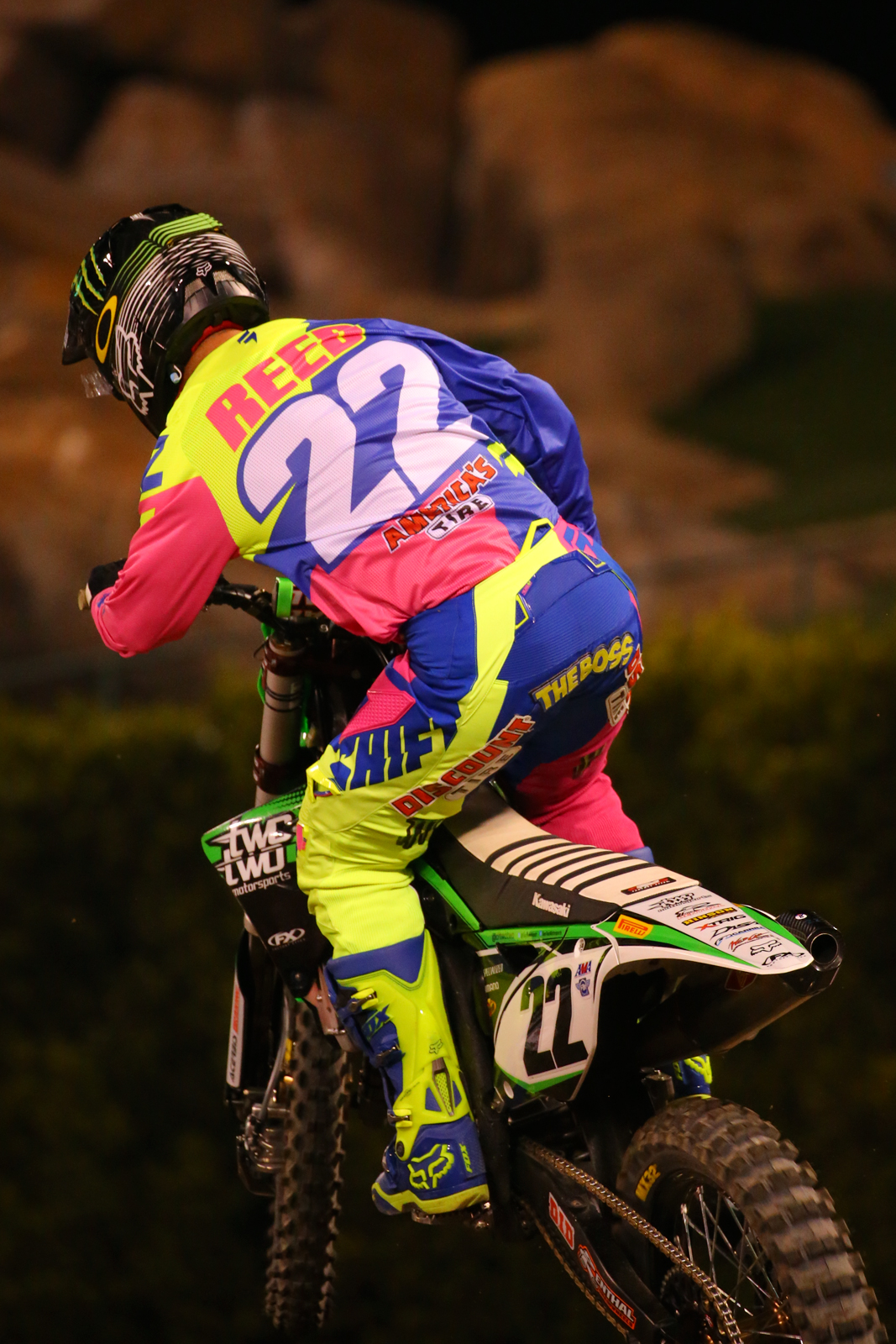 Chad Reed - Photo Blast: Anaheim 1 - Motocross Pictures - Vital MX
