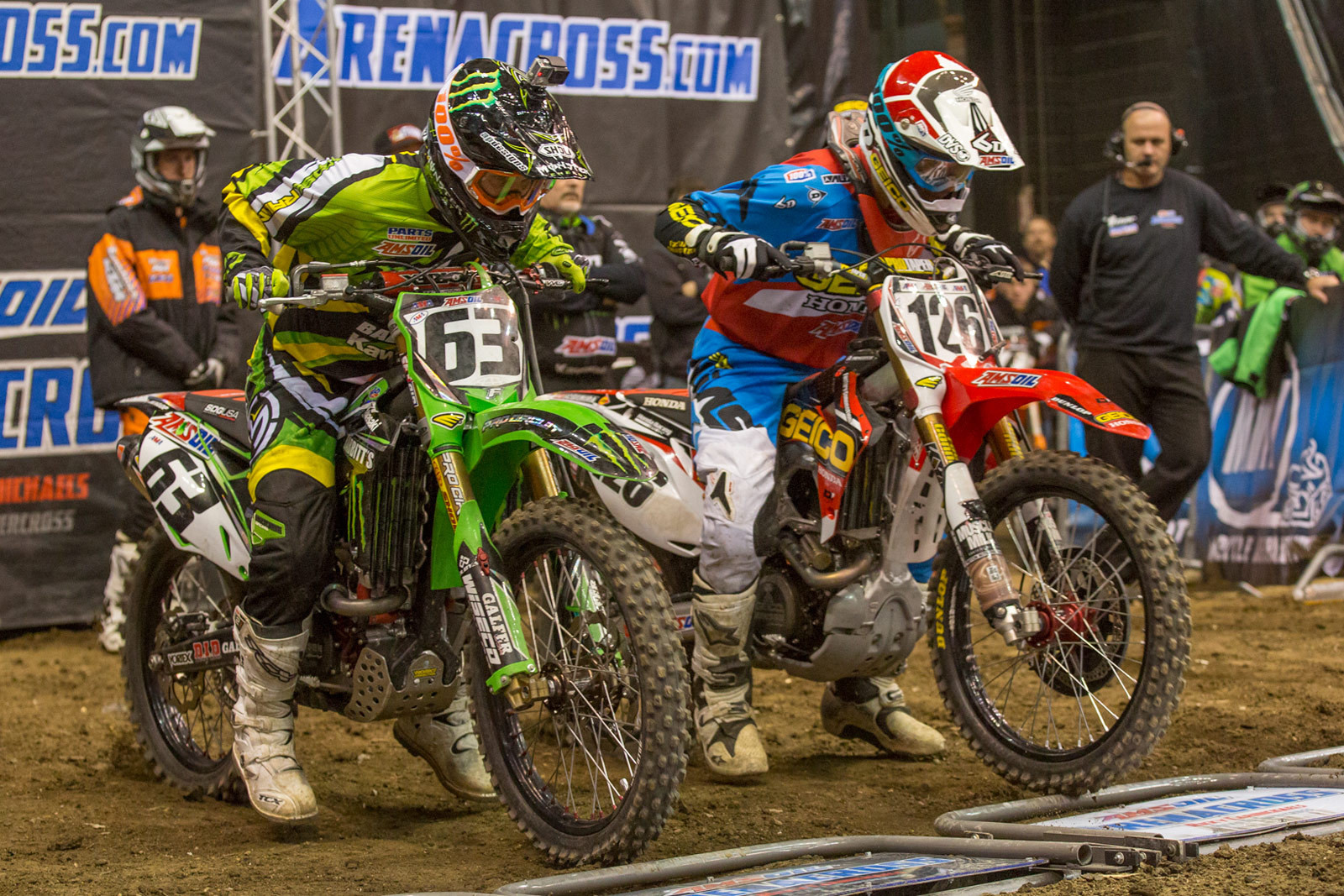 Chris Blose and Jordon Smith - Arenacross Season-Opener - Motocross ...