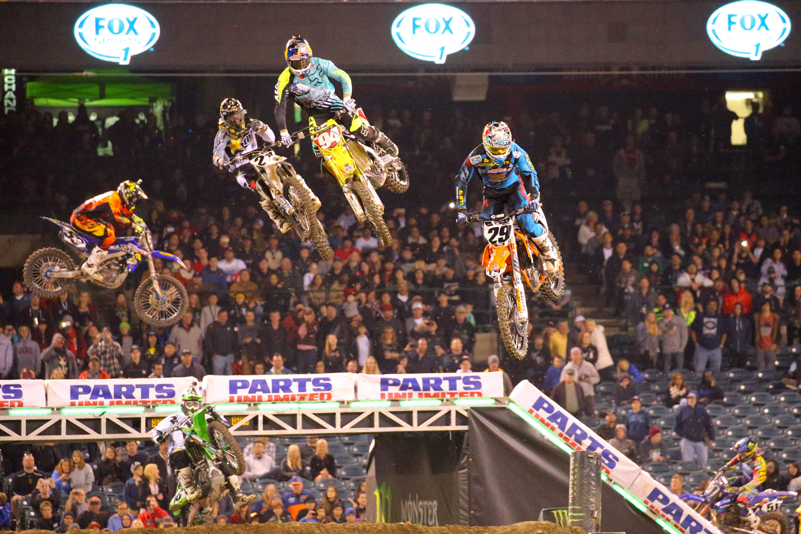 Andrew Short, Ken Roczen, Jason Anderson, and Davi Millsaps - Photo ...