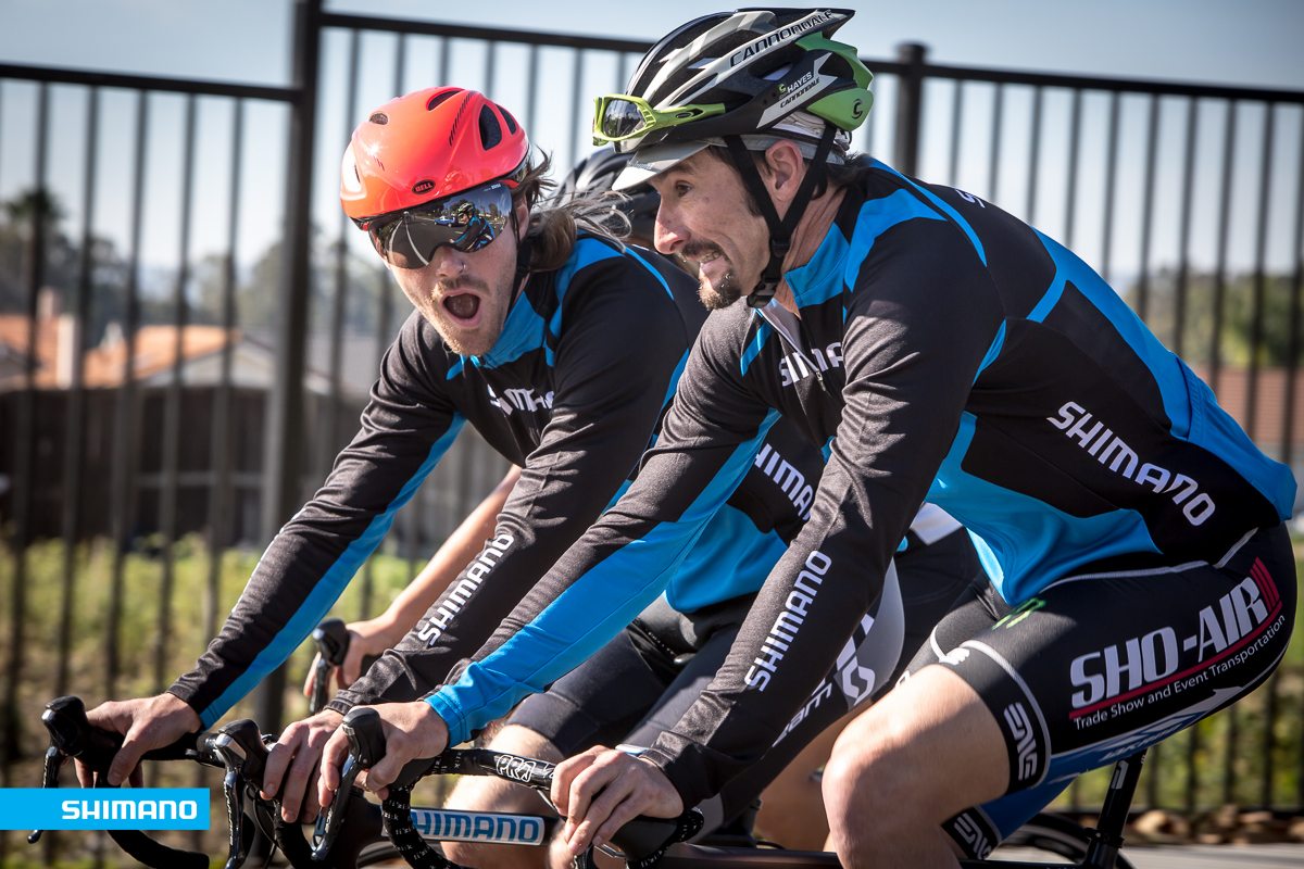 Chris Fillmore Josh Hayes - Shimano Moto Athlete Road Ride - Motocross ...