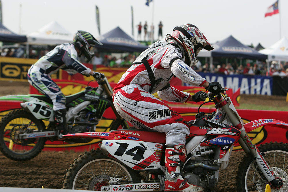 Timmy Ferry and Kevin Windham - 2007 AMA National Motocross Series ...