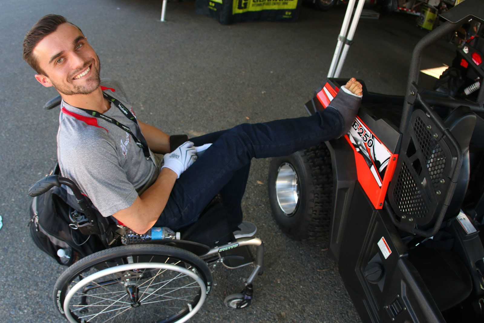 Michael Leib - Vital MX Pit Bits: San Diego - Motocross Pictures - Vital MX