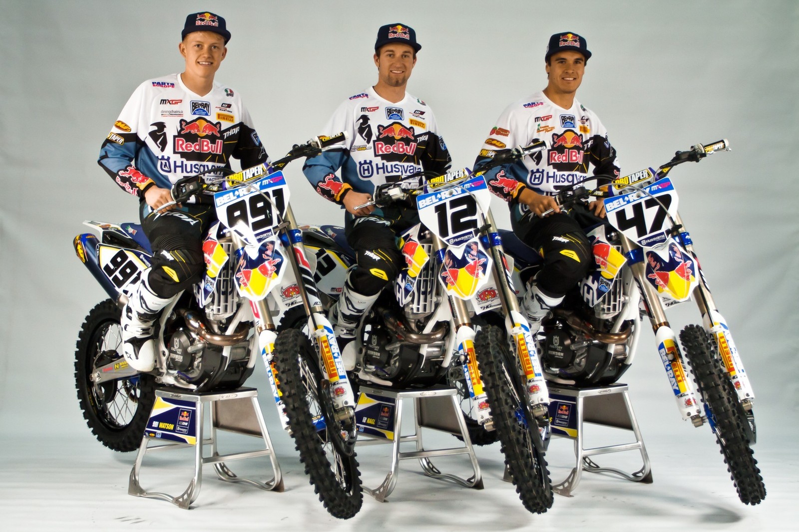 Team Portrait - 2015 Husqvarna Factory Racing GP Teams: Red Bull IceOne ...