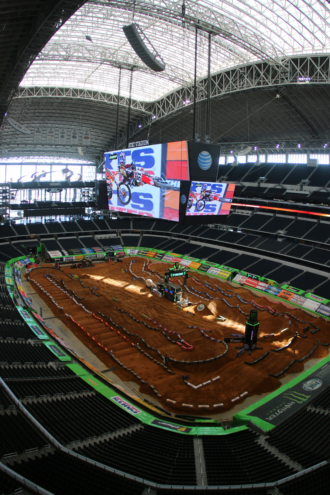 Dallas Cowboys Stadium Motocross