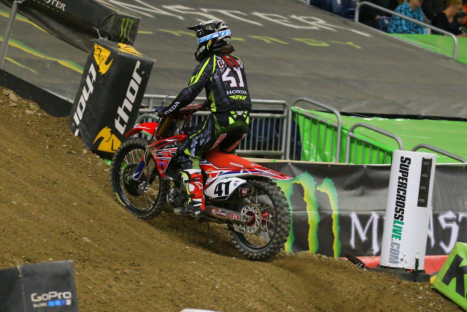 Trey Canard - Vital MX Pit Bits: Detroit - Motocross Pictures - Vital MX