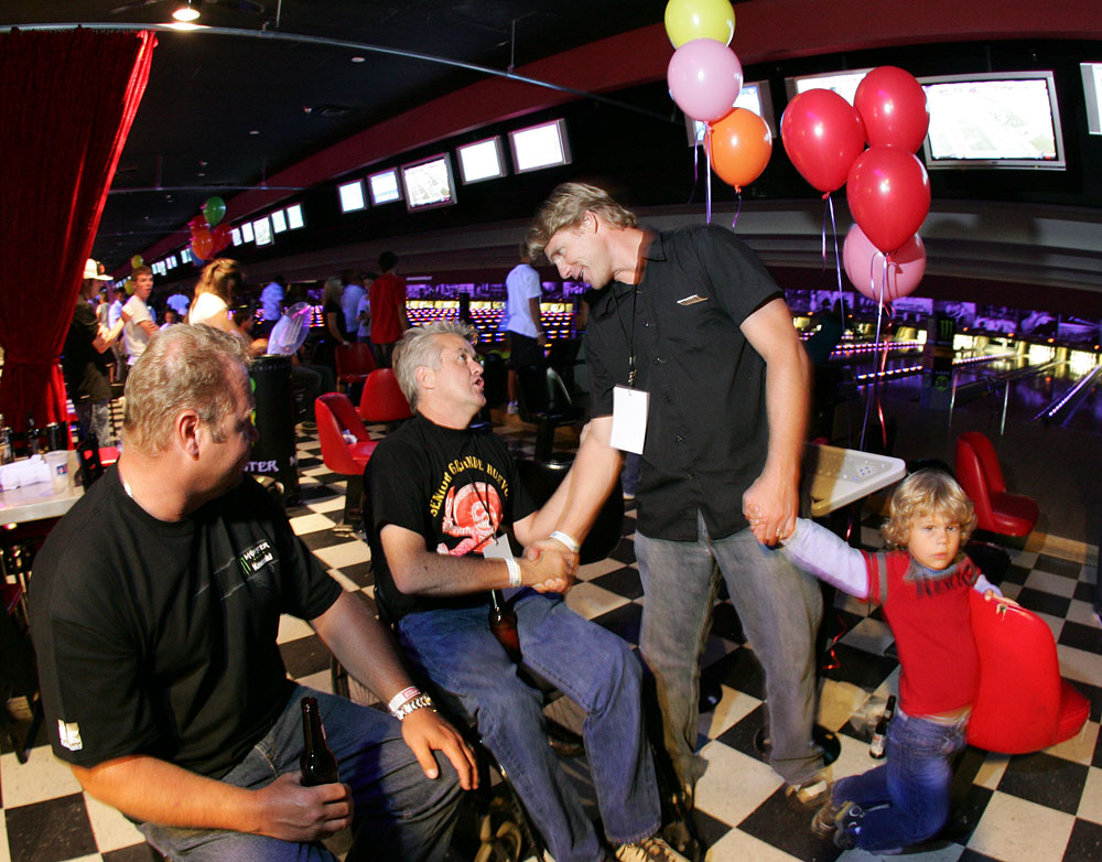 Mitch Payton and Greg Albertyn - 2007 WMXF Motobowl - Motocross ...