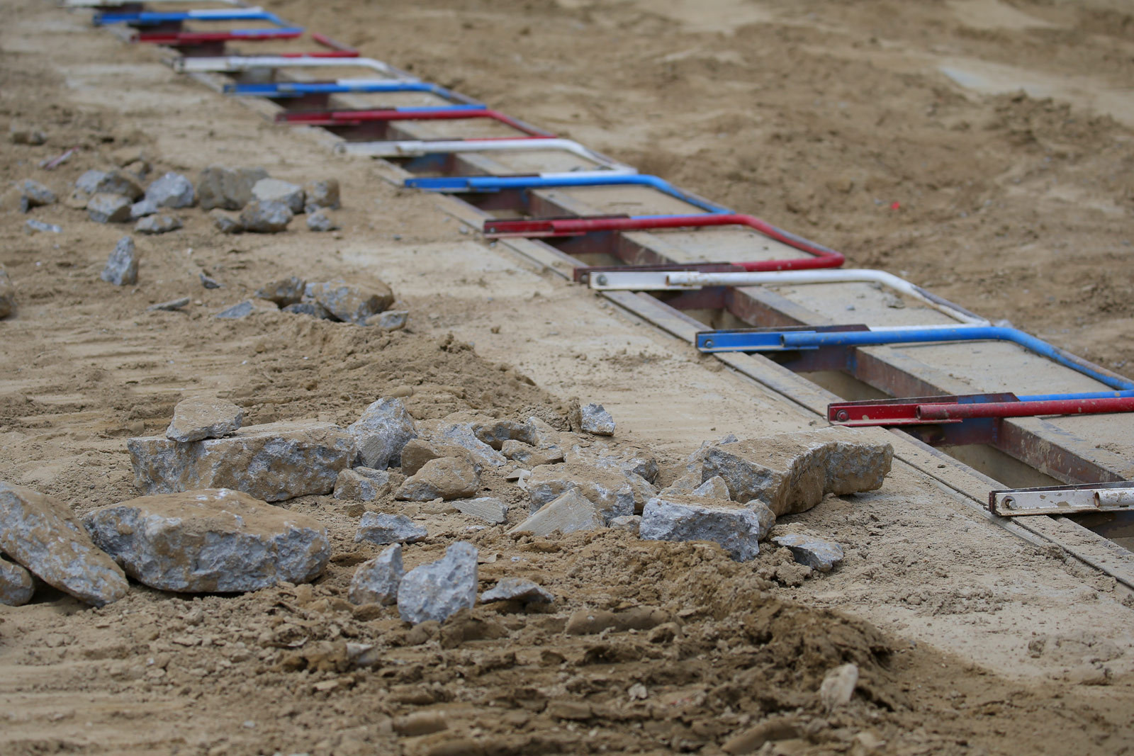 Concrete Start Pad - Blank Plate Nationals - Motocross Pictures - Vital MX