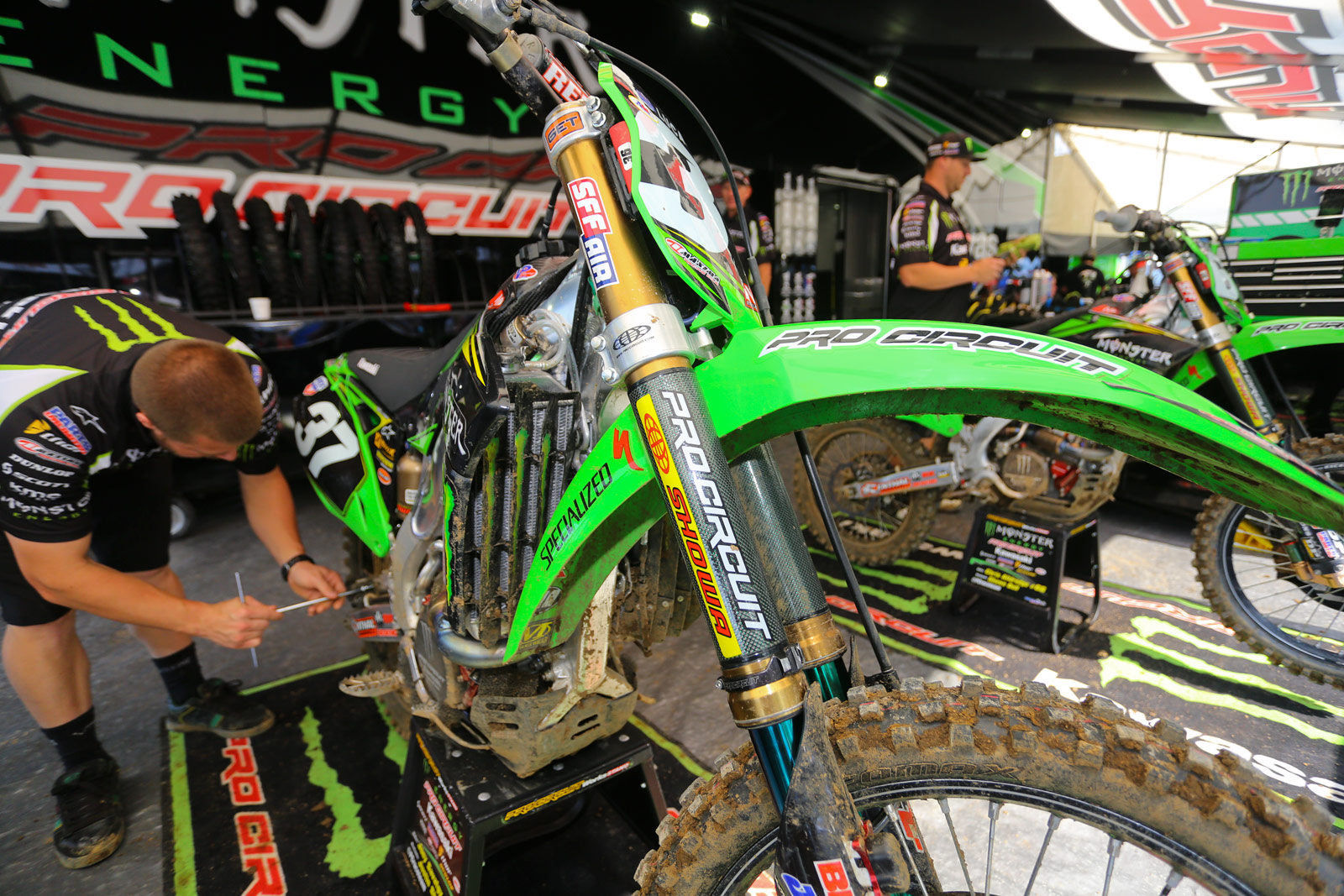 Fork guards - Vital MX Pit Bits: Muddy Creek - Motocross Pictures ...